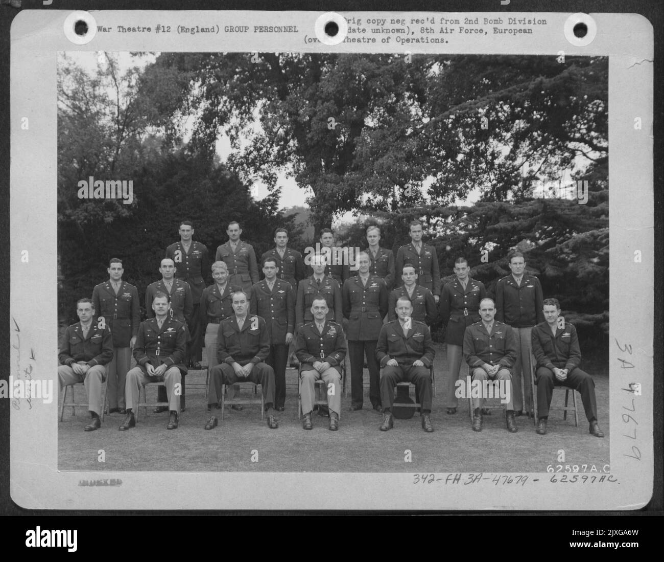 Wing And Group Commanders Meeting Of The 2Nd Bomb Division, 8Th Air ...