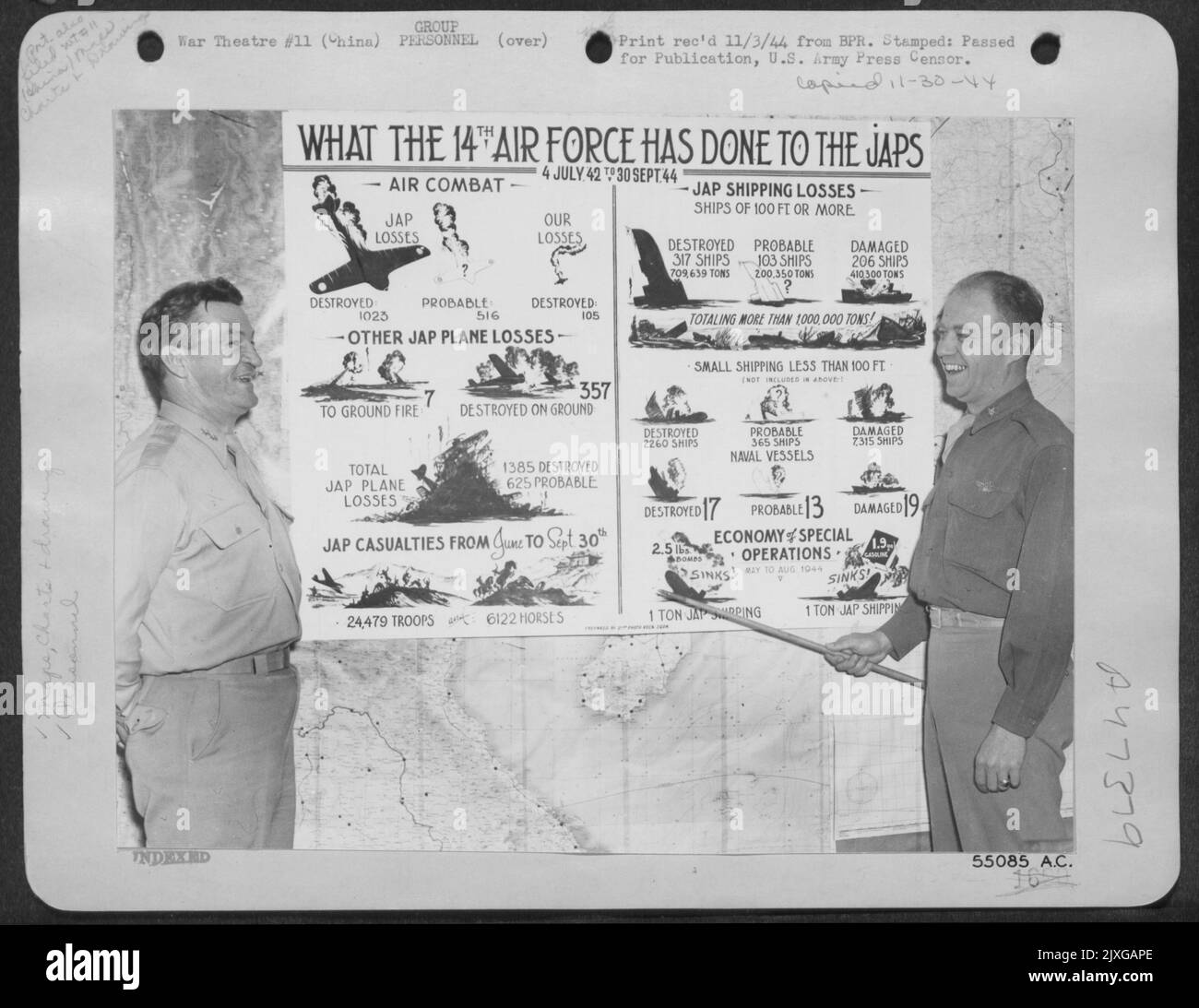 The Chennault laugh (rarely photographed) broke out, as the Commanding ...