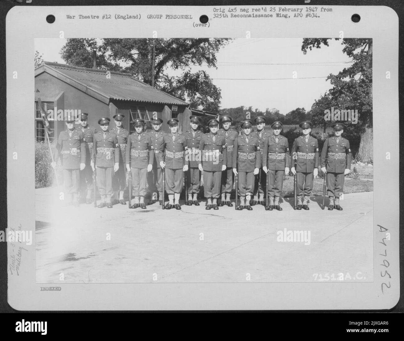 Mp'S Who Are On Duty At A 379Th Bomb Group Base In England Pose For The ...