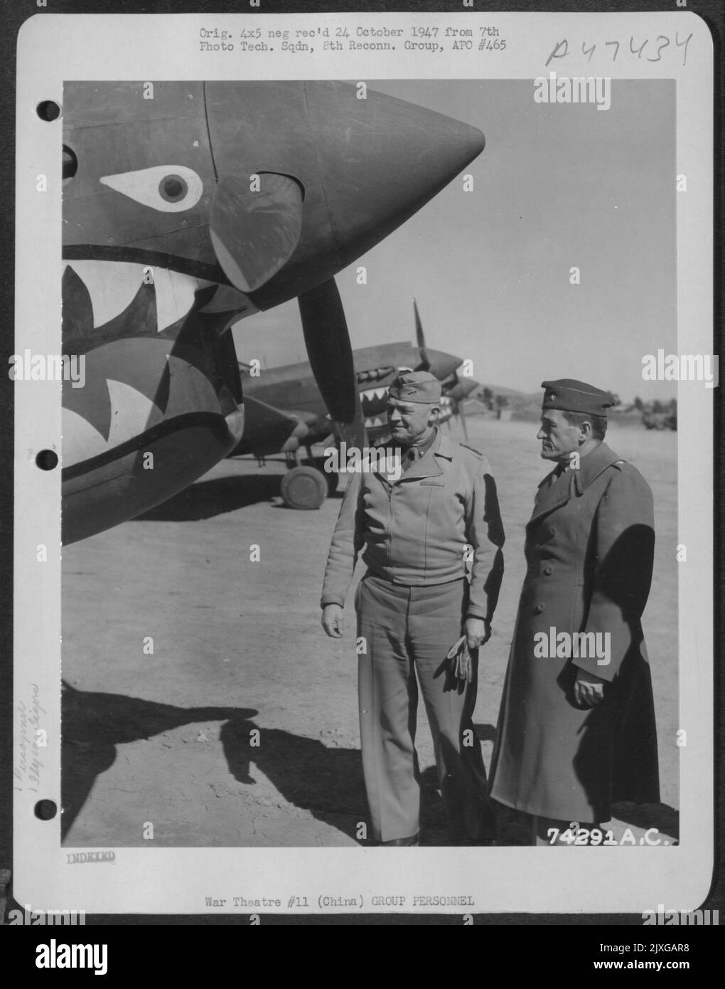 During His Visit To China, Lt. General Henry H. Arnold Looks At A ... During His Visit To China, Lt. General Henry H. Arnold Looks At A ...