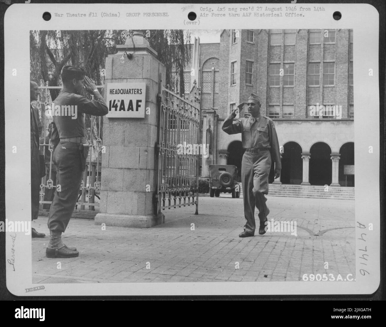 Pvt. Laval Dunagan Salutes Colonel Robert W.C. Wimsatt, The New ...