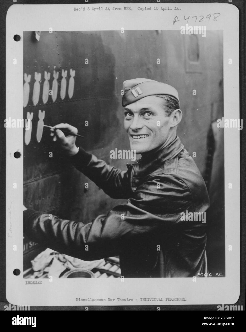 Capt. Walter T. Stewart, Pilot From Benjamin, Utah Stock Photo - Alamy