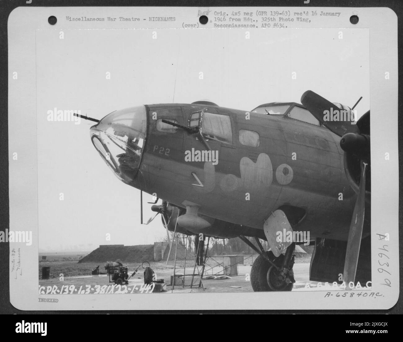 The Boeing B-17 "Flying Fortress" 'Jo Mo' Of The 381St Bomb Group ...