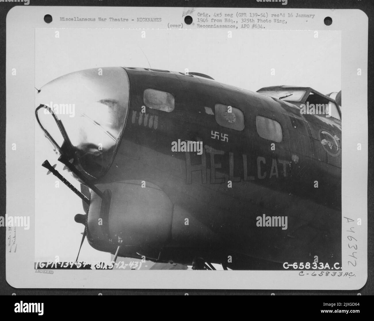 The Boeing "Flying Fortress" "Hellcat" Of The 381St Bomb Group ...