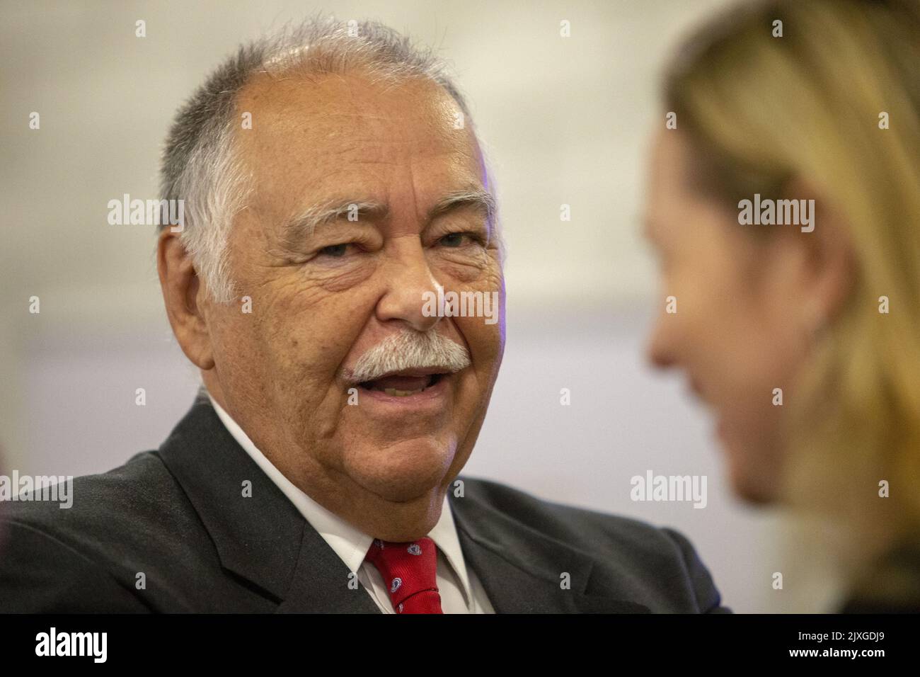 ASX Chairman Rick Holliday-Smith is seen at the Myriad tech and ...