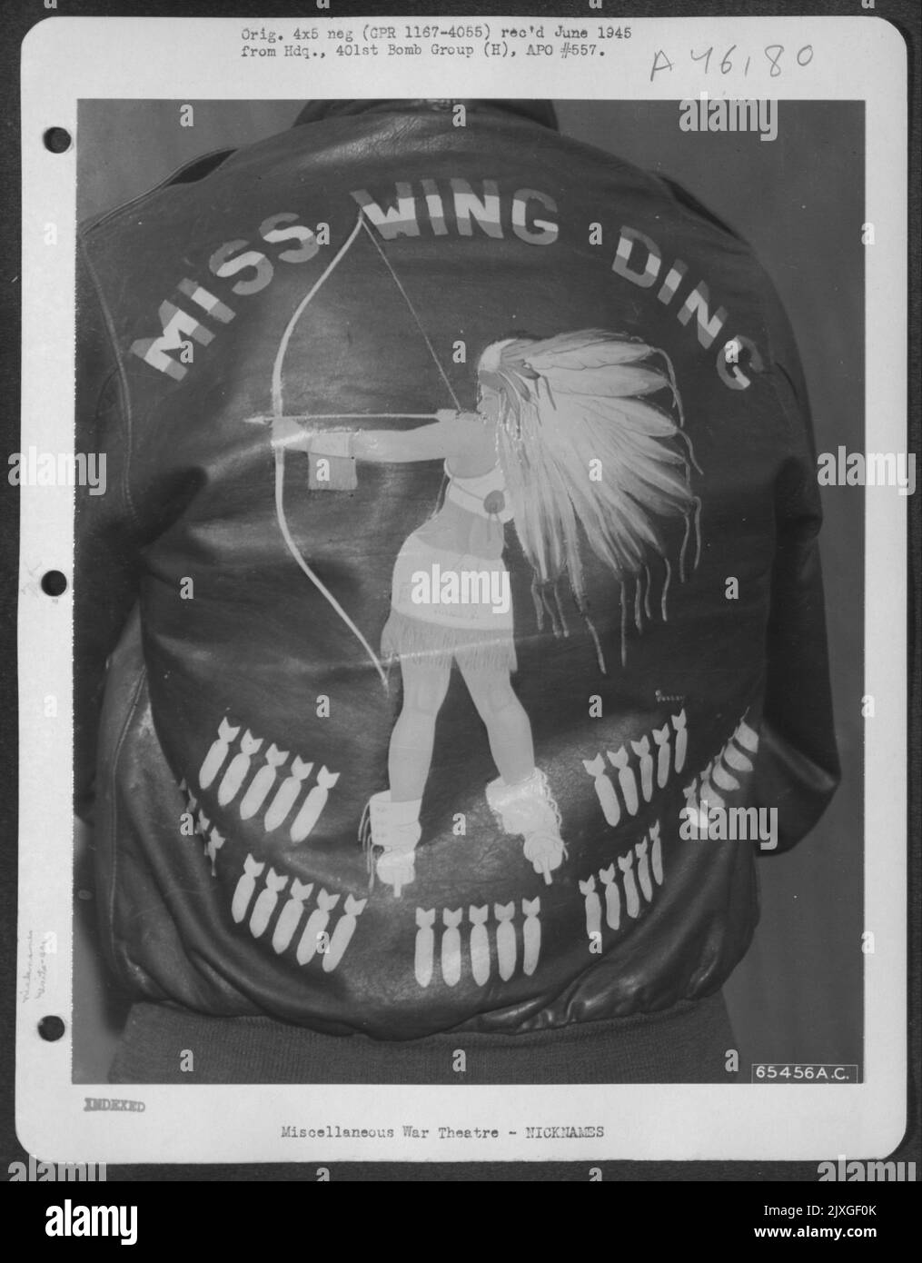 Leather Jacket Worn By Crew Members Of The Boeing B-17 "Flying Fortress ...