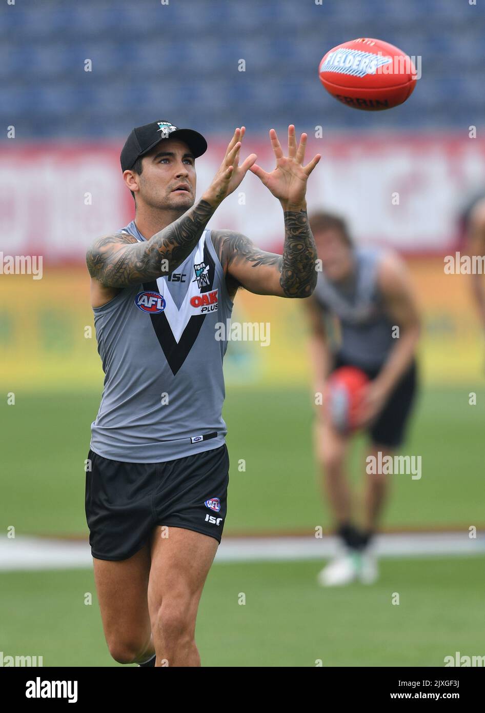 Port Adelaide Power player Chad Wingard is seen during a training ...