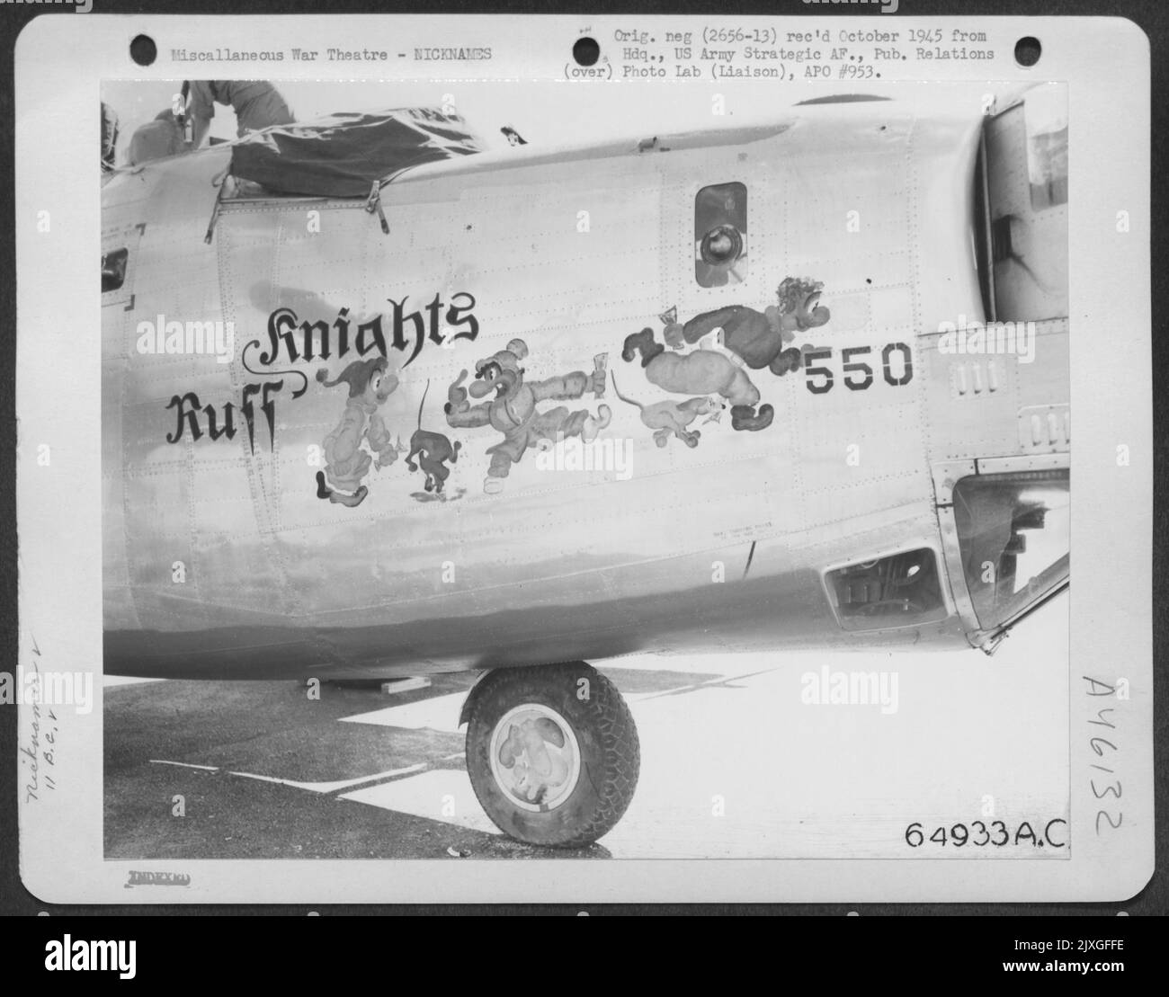 The Consolidated B-24 Liberator 'Ruff Knights' Of The 11Th Bomb Group ...
