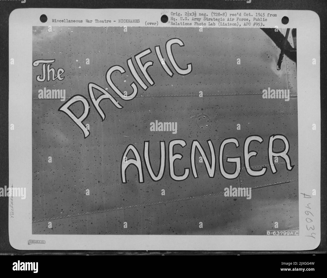 The Consolidated B-24 Liberator "The Pacific Avenger" At An Airfield On ...
