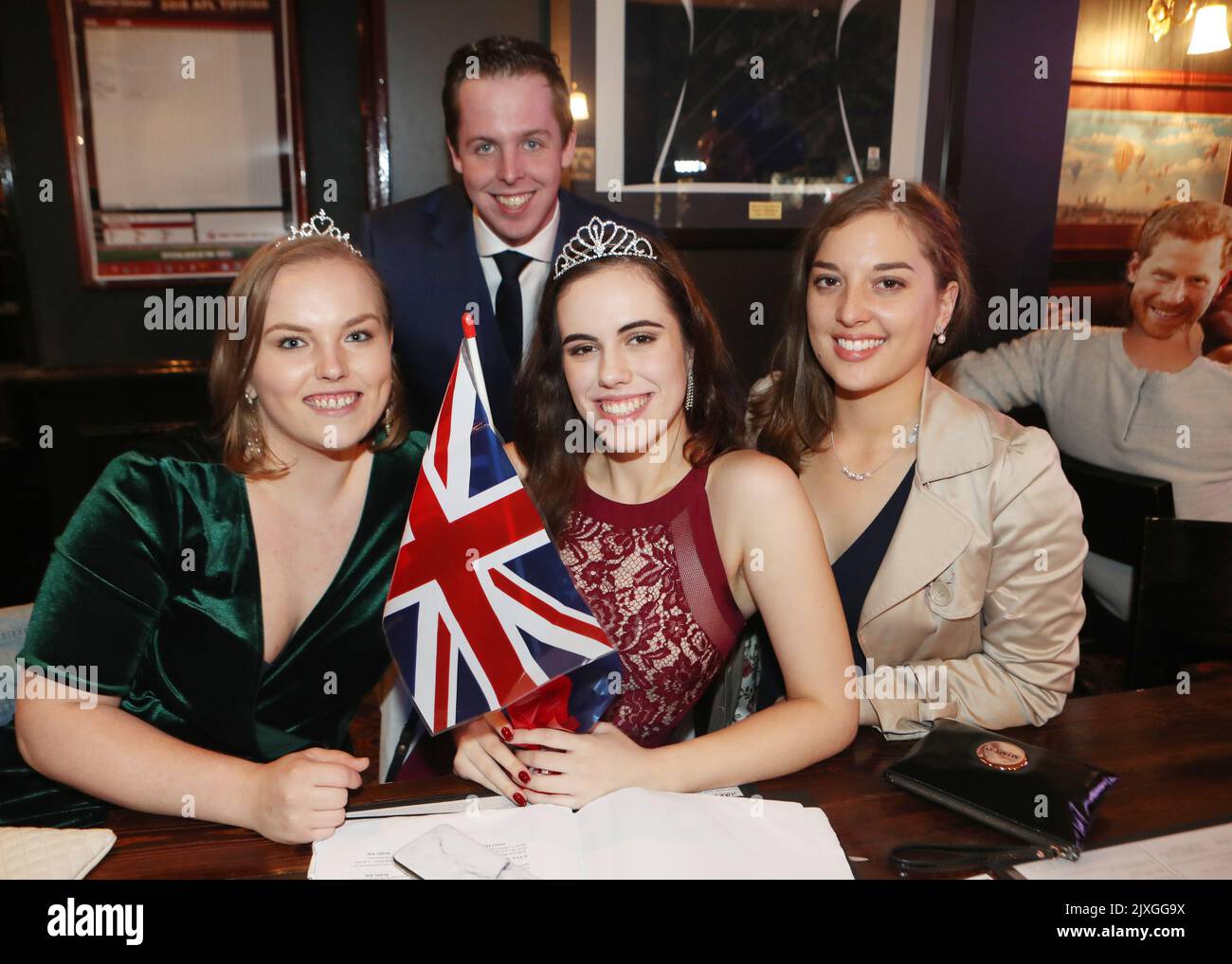 L to R Chloe Loannidis, Sam Tuck, Claire Evans and Hannah Balmaceda ...