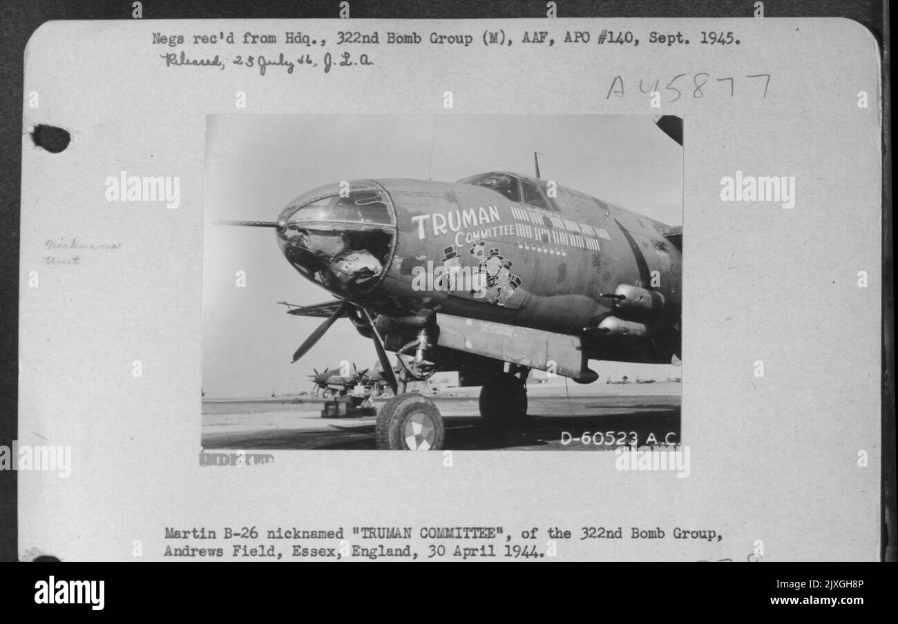 322nd bomb group hi-res stock photography and images - Alamy