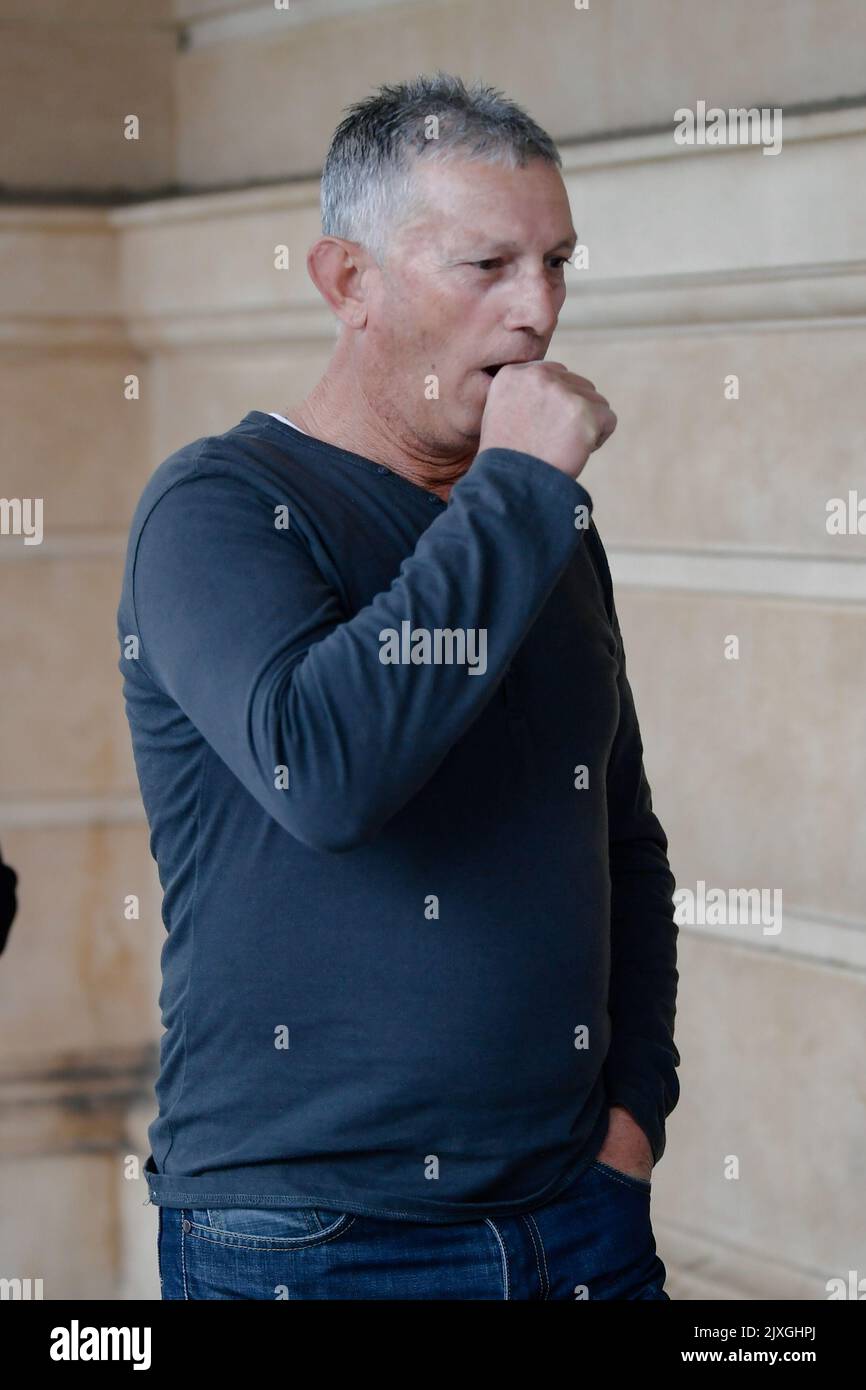 Francesco Perre is seen leaving the South Australian District Court in ...