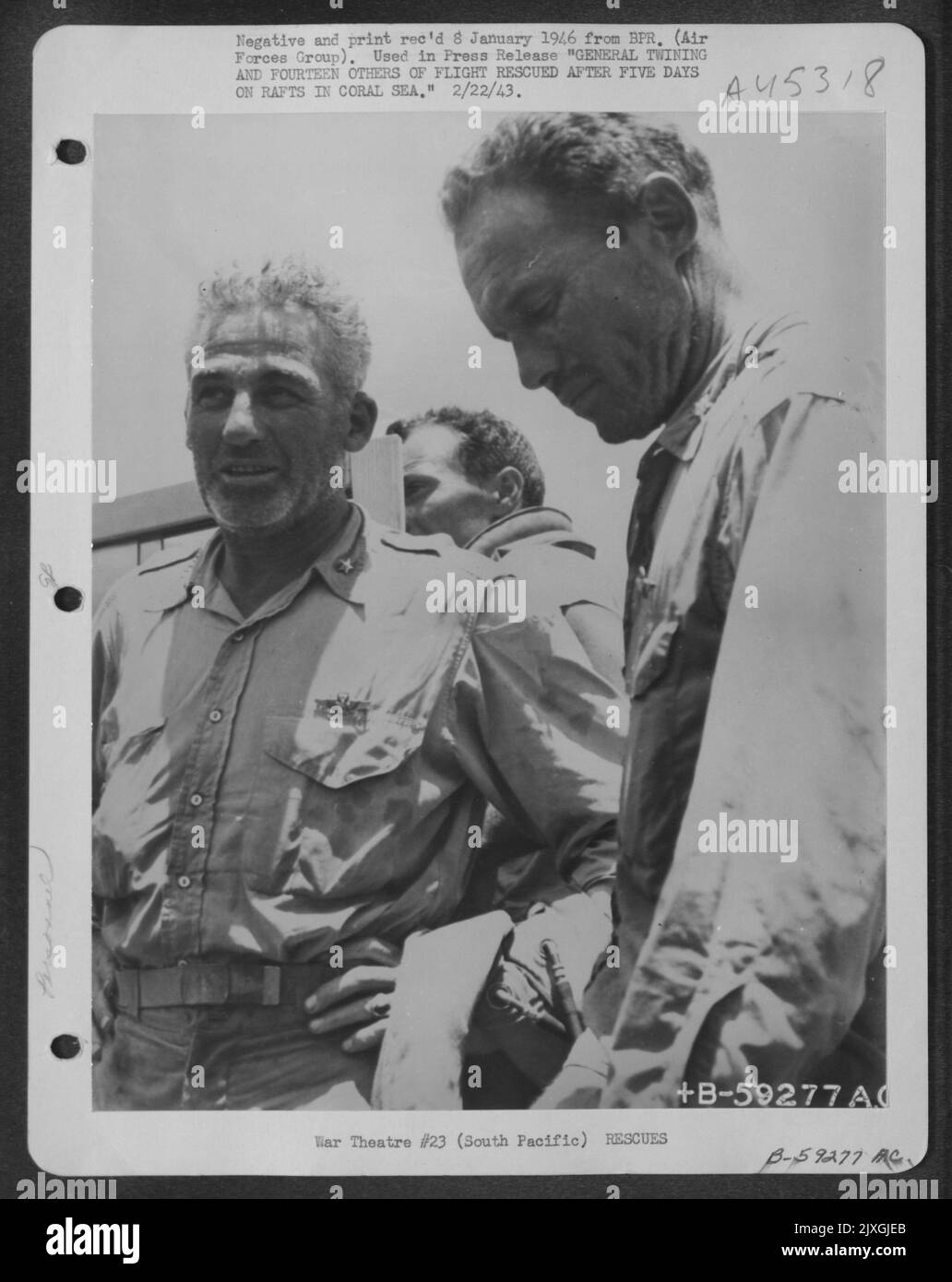 Brig. Gen. Nathan F. Twining, Commanding General Of The 13Th Af At ...