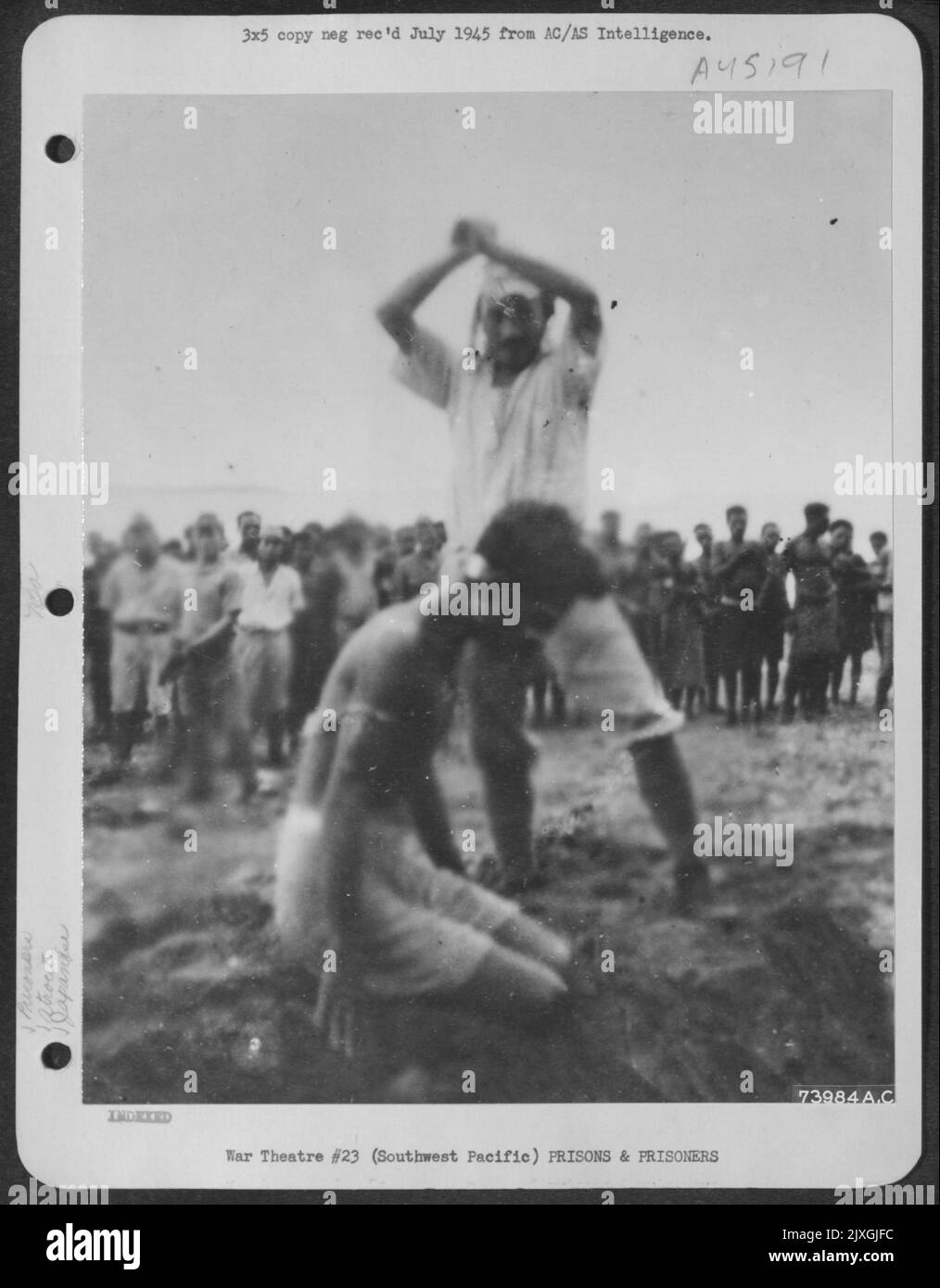 Japanese Atrocity ---- Allied Prisoner Of War Being Decapitated By ...