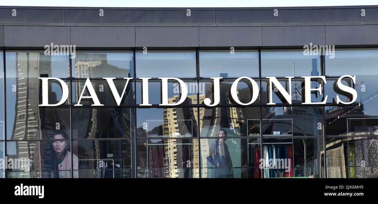 A David Jones department store is seen in the Brisbane suburb of New ...