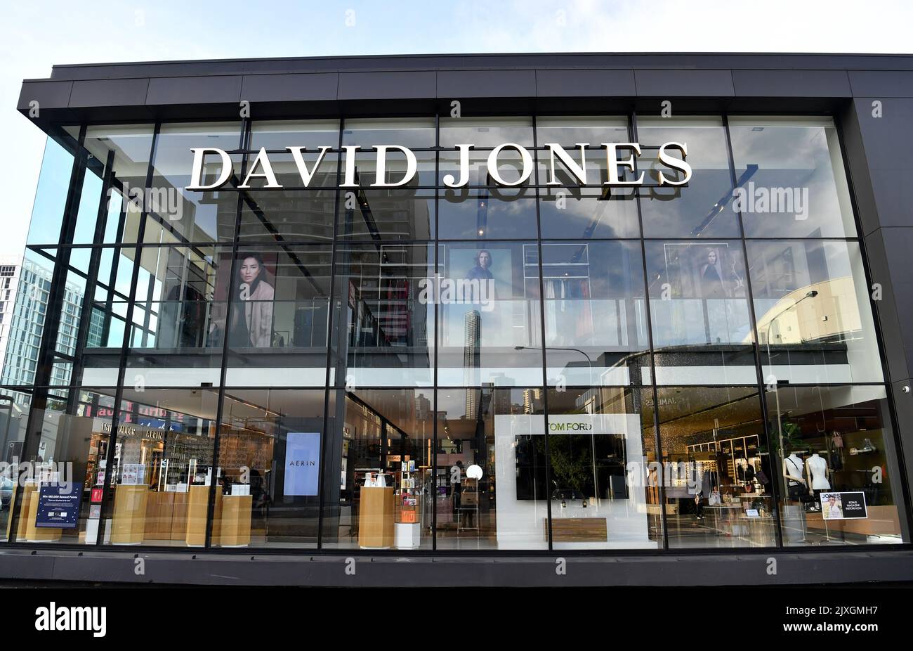 A David Jones department store is seen in the Brisbane suburb of New ...