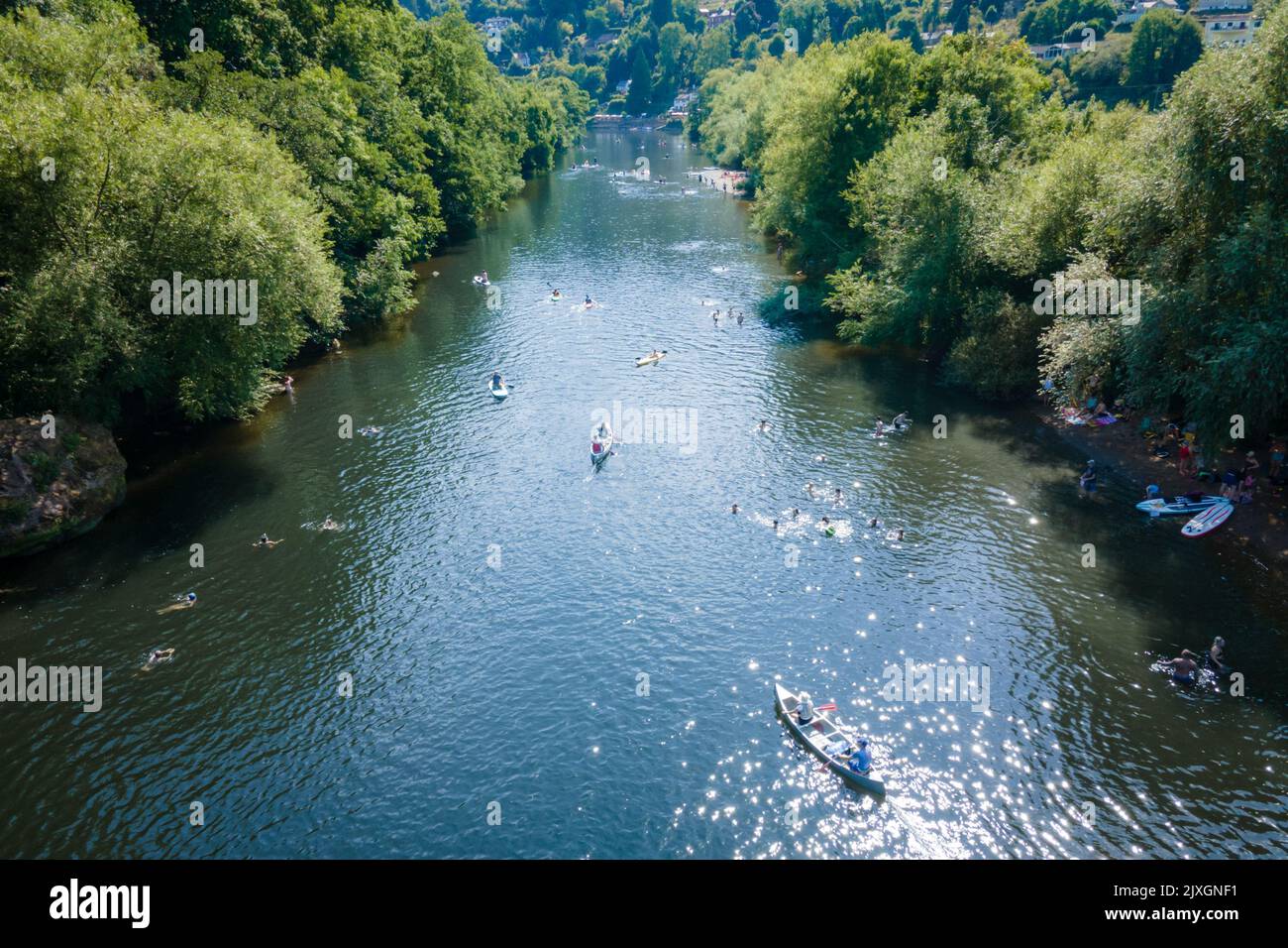 Symonds Yat, Herefordshire- A riverside village by the Forest of Dean ...