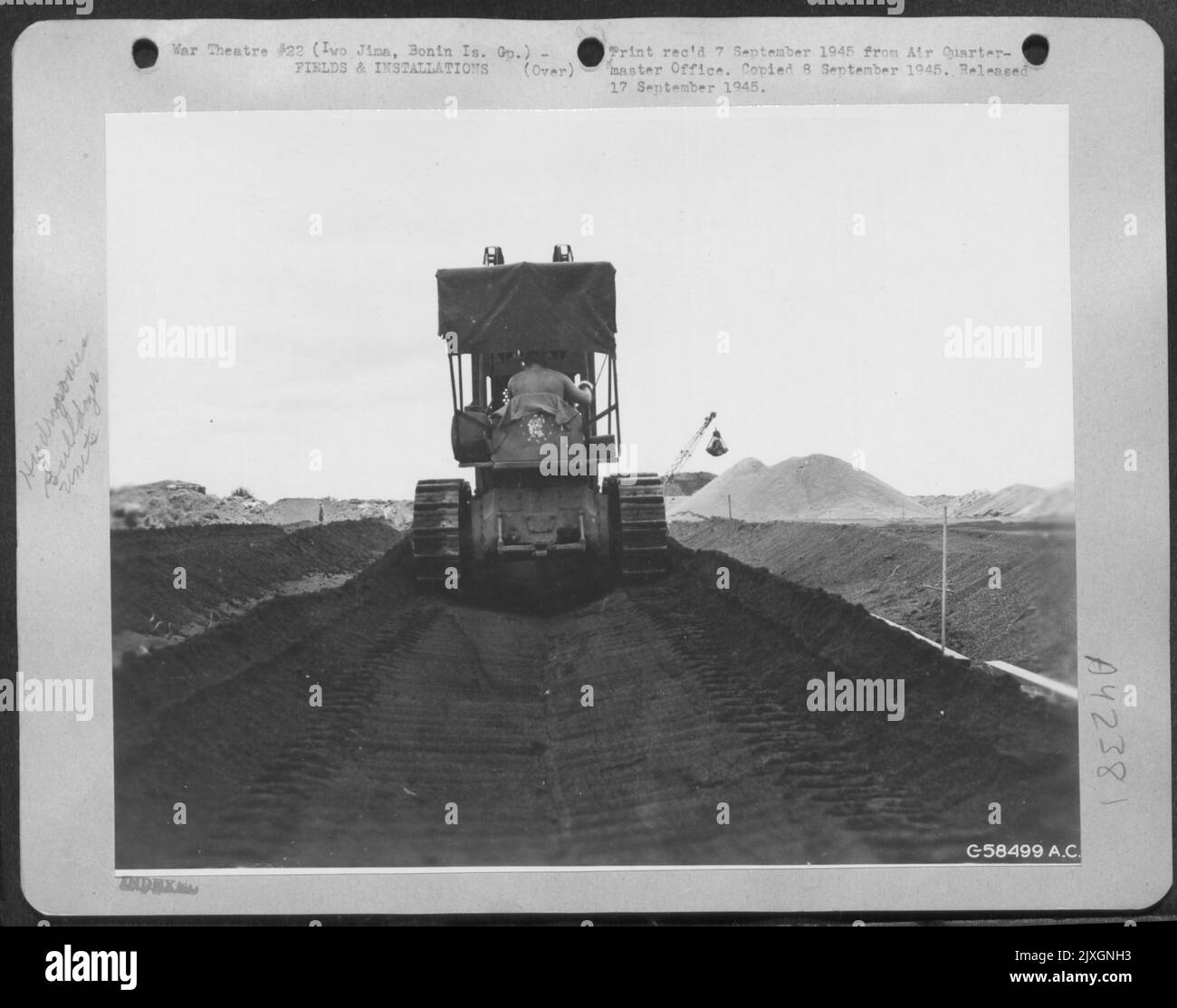 Hydroponics Detachment #2, 7Th Fighter Command Caterpillar With ...