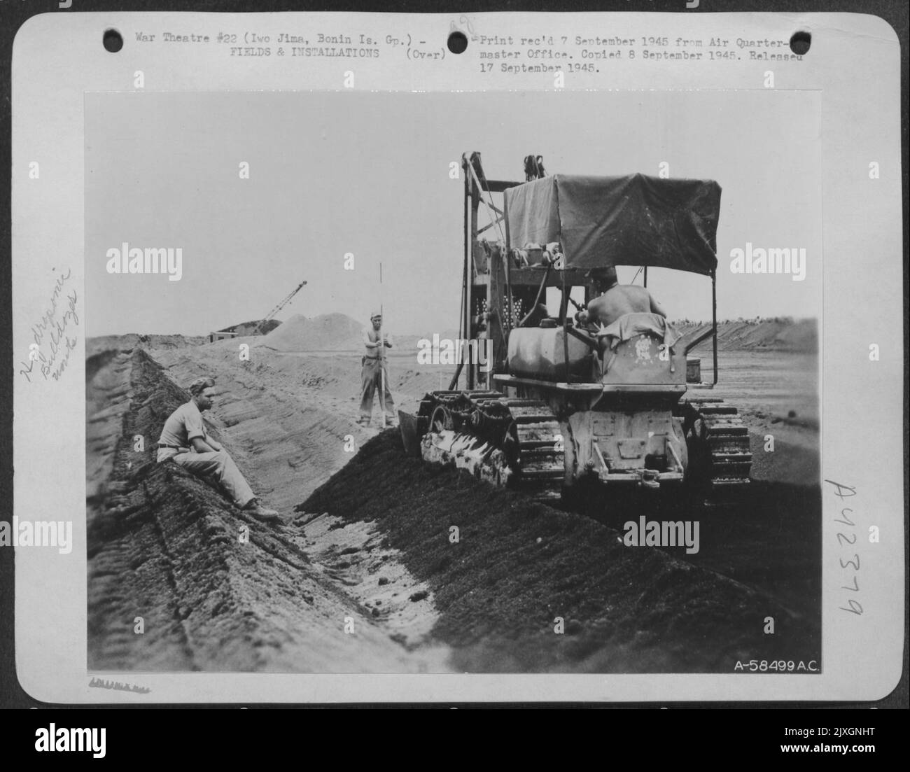 Caterpiller On The Hydroponics Detachment #2, 7Th Fighter Command ...