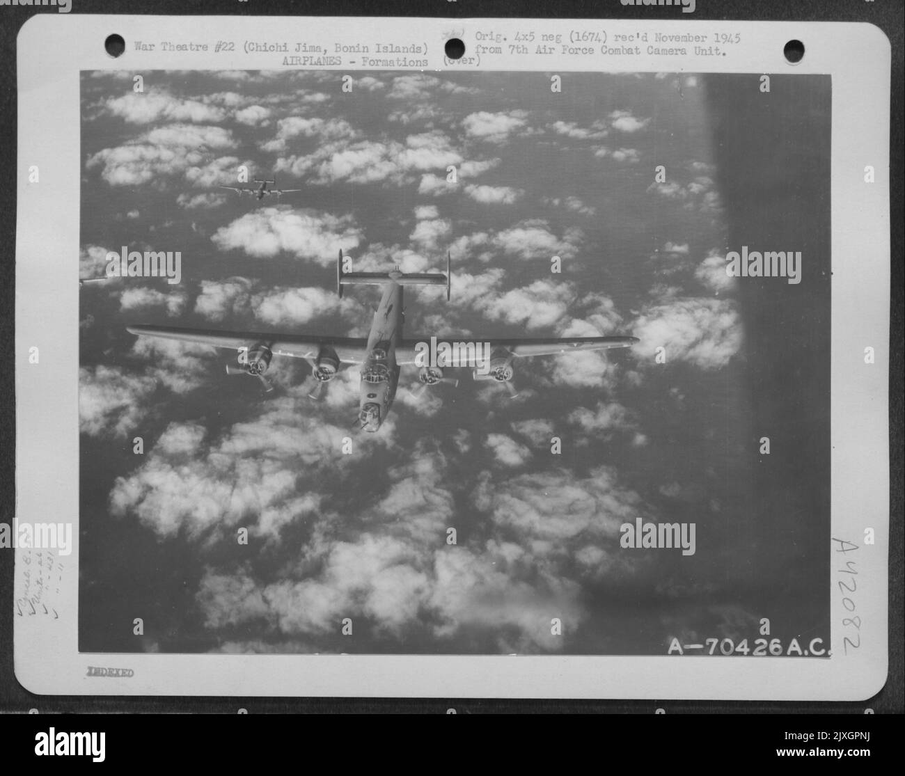 Consolidated B-24 Liberators Of The 26Th And 431St Bomb Squadrons, 11Th ...