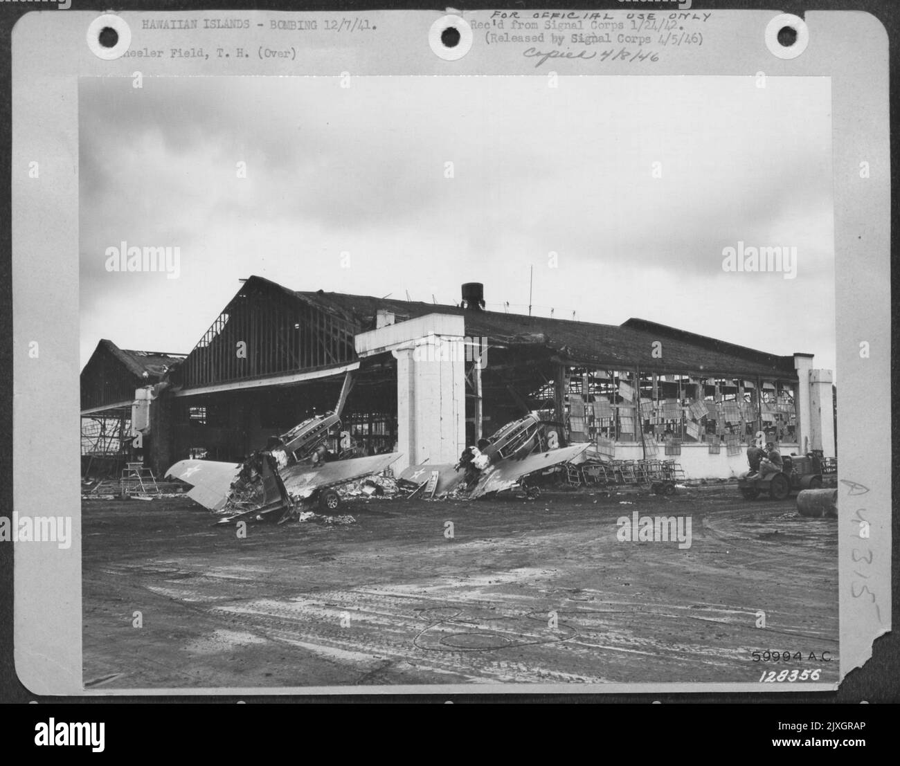 After The Bombing Of Hawaii By The Japaneseanese, Dec. 7, 1941. East ...