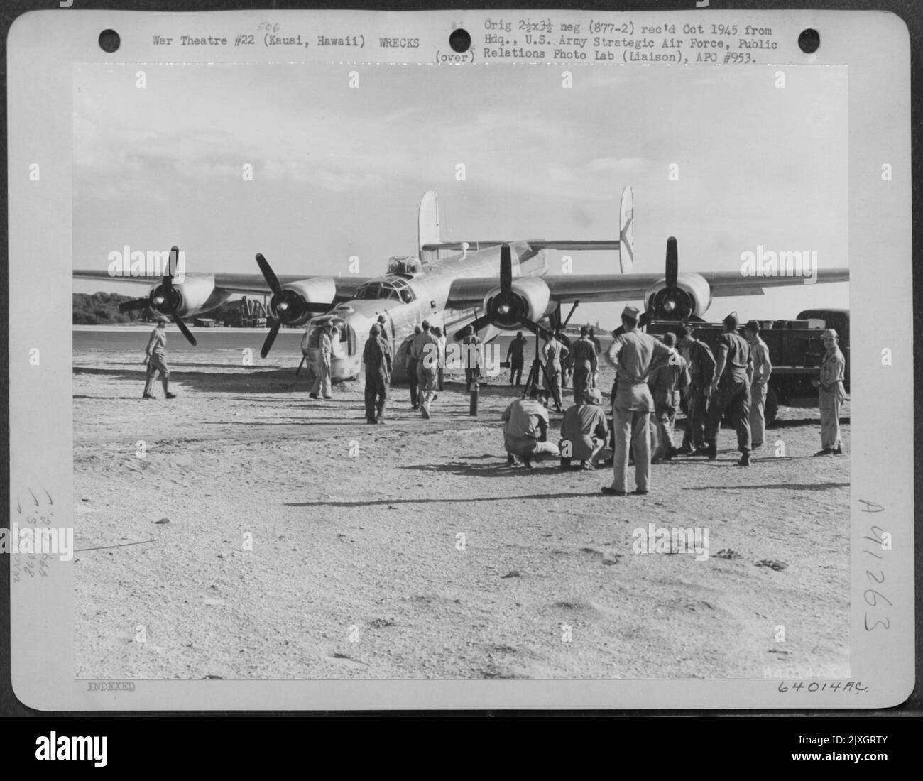 As This Consolidated B-24 Liberator Of The 864Th Bomb Squadron, 494Th ...