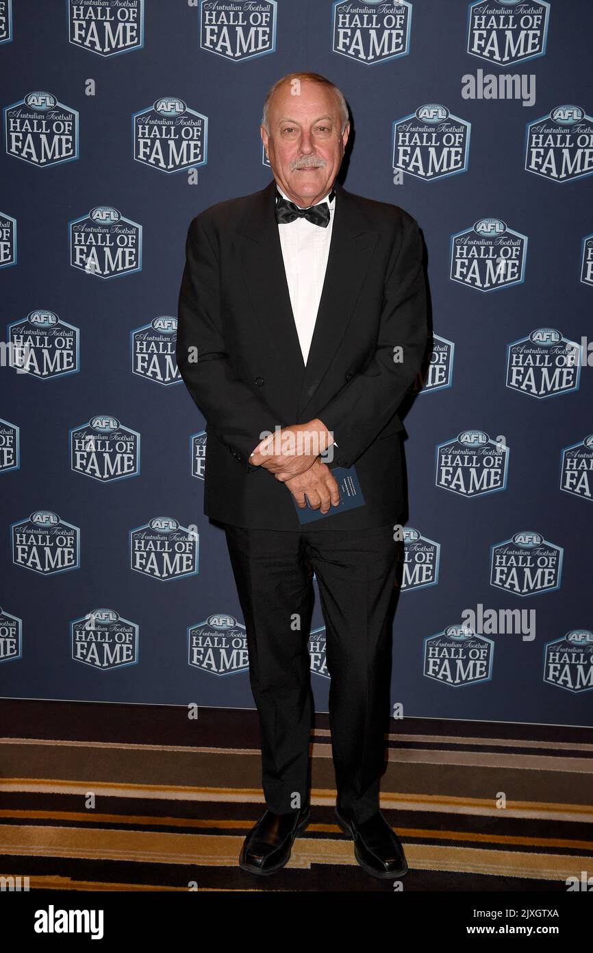 North Melbourne Brownlow medalist Malcolm Blight on the red carpet at ...
