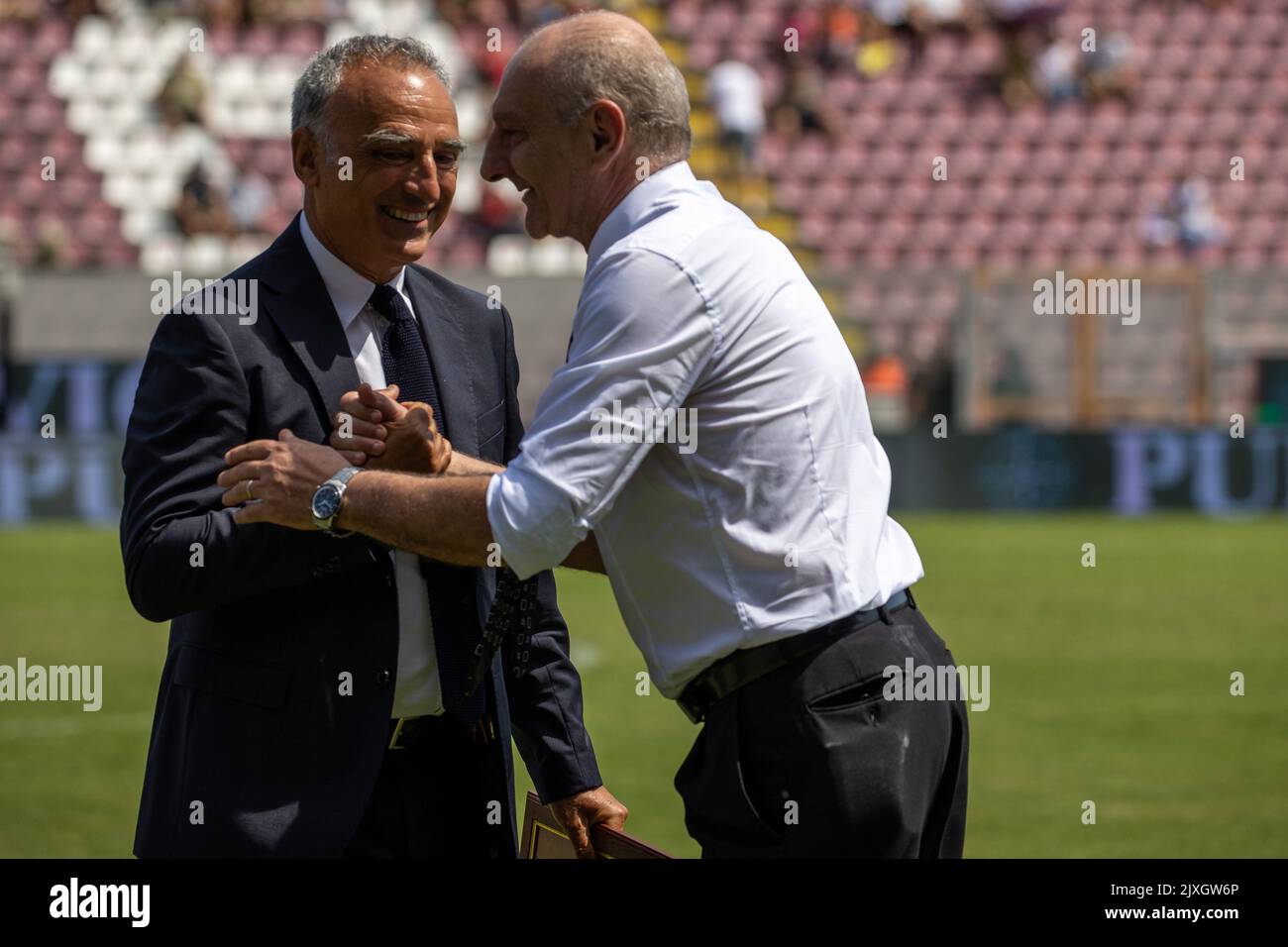 Oreste Granillo stadium, Reggio Calabria, Italy, September 03, 2022 ...