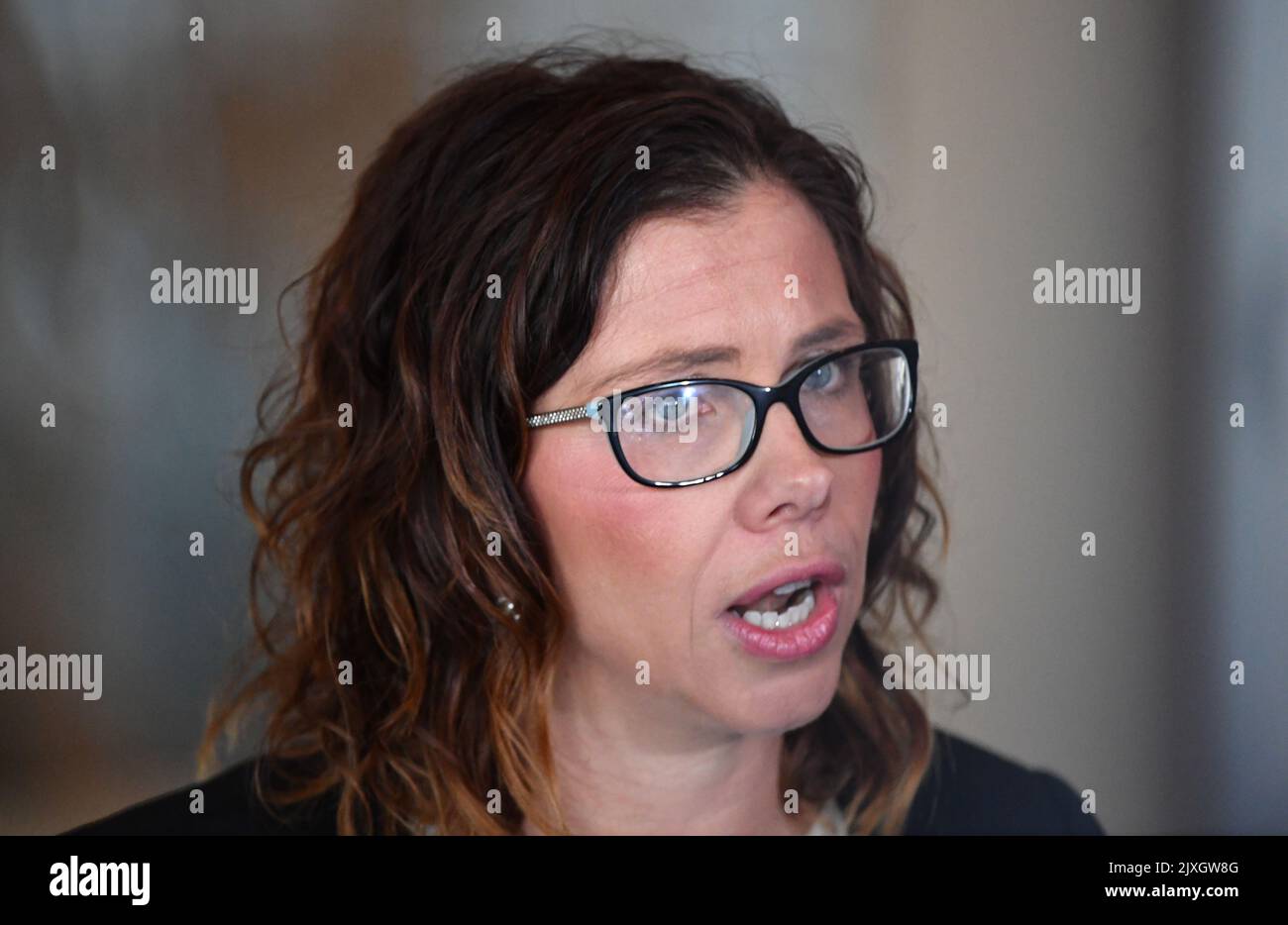 Shadow Minister for Early Childhood Education Amanda Rishworth at a ...