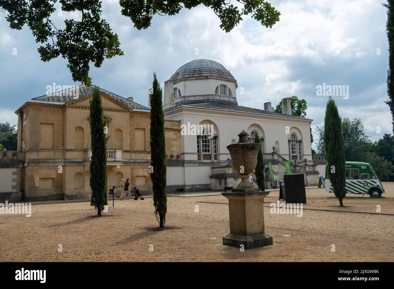 London- August 2022: Chiswick House and Gardens in West London Stock ...