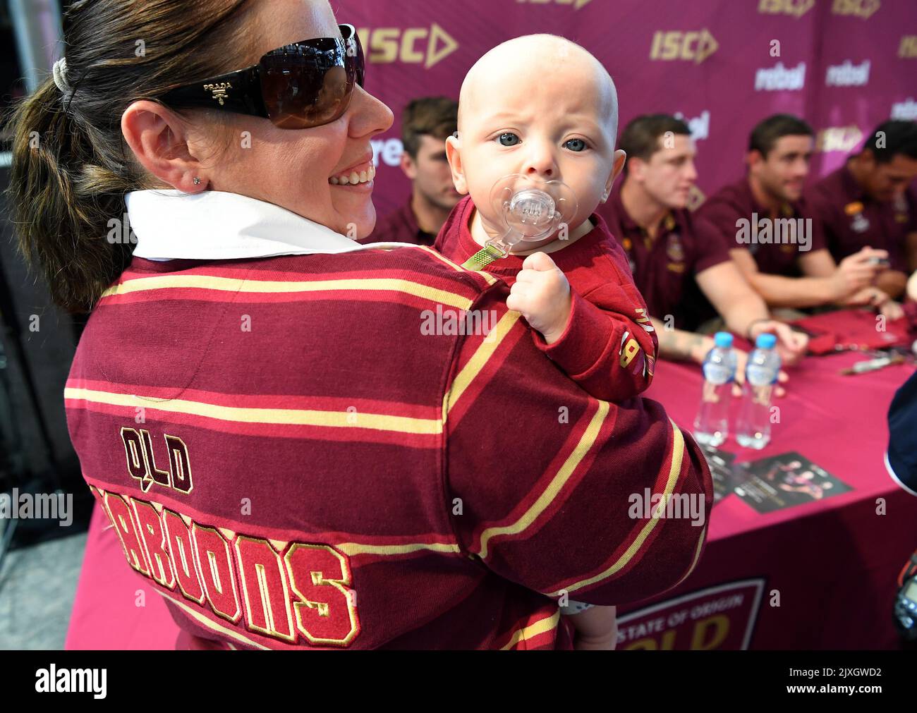 Sarah Whelan and her six-monthsold daughter Lily meet Queensland ...