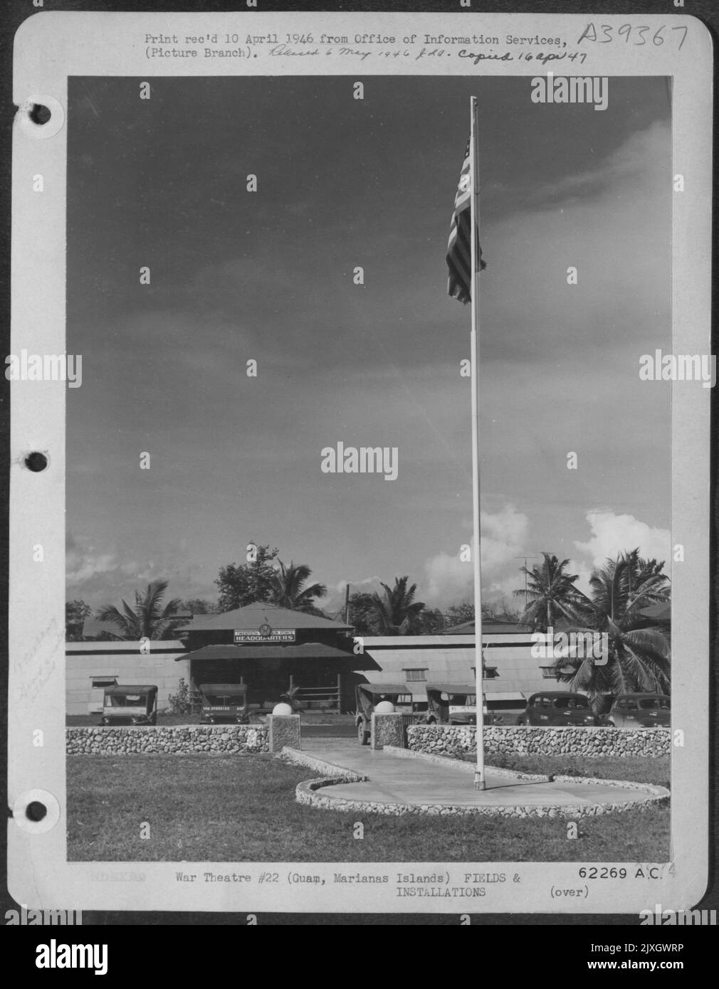 This Building At Guam In The Marianas Islands Housed The Offices Of ...