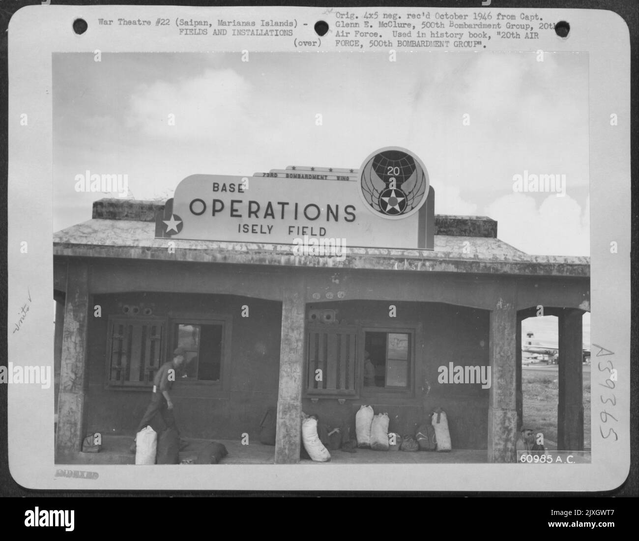 An Old Japaneseanese Strong Point Was Converted To Use As Base ...