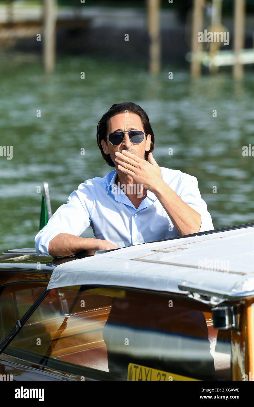 Adrien Brody 79th Venice Film Festival People at Lido Venice, Italy 7th ...