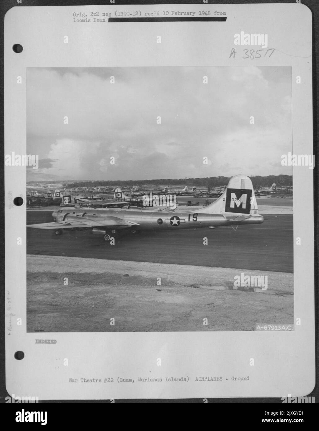 Boeing B-29 Superfortresses At North Field, Guam, Marianas Islands. 14 ...