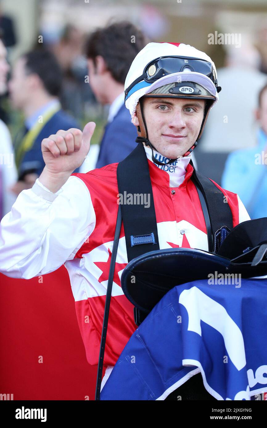 Jockey Liam Riordan returns to scale on Lite'n In My Veins after ...