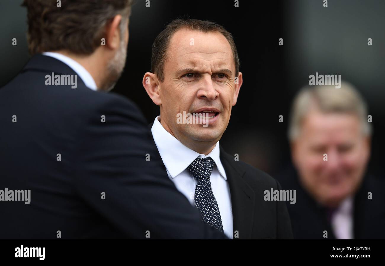 Trainer Chris Waller during Rosehill Gardens Race Day at Rosehill ...