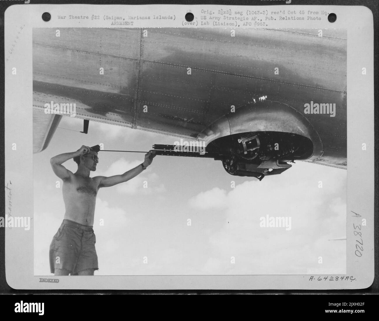 After The First Bombing Mission Over Tokyo, Japanesean, A Gunner On One ...