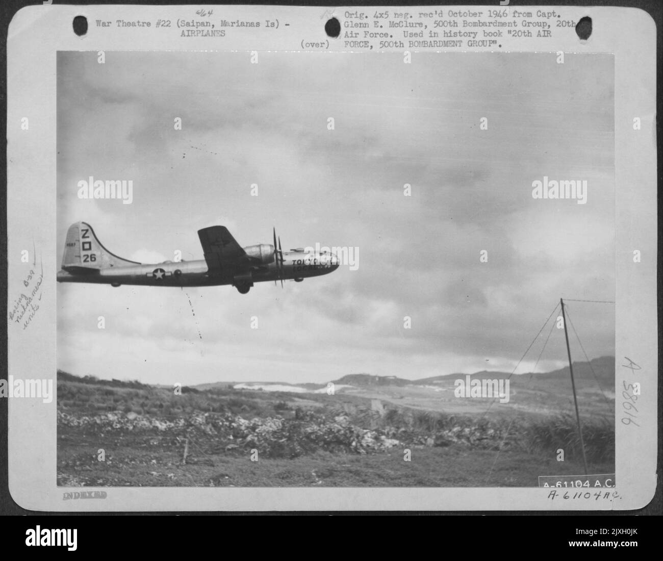 Boeing B-29 Superfortress 'Tokyo Local' Taking Off From An Airstrip On ...