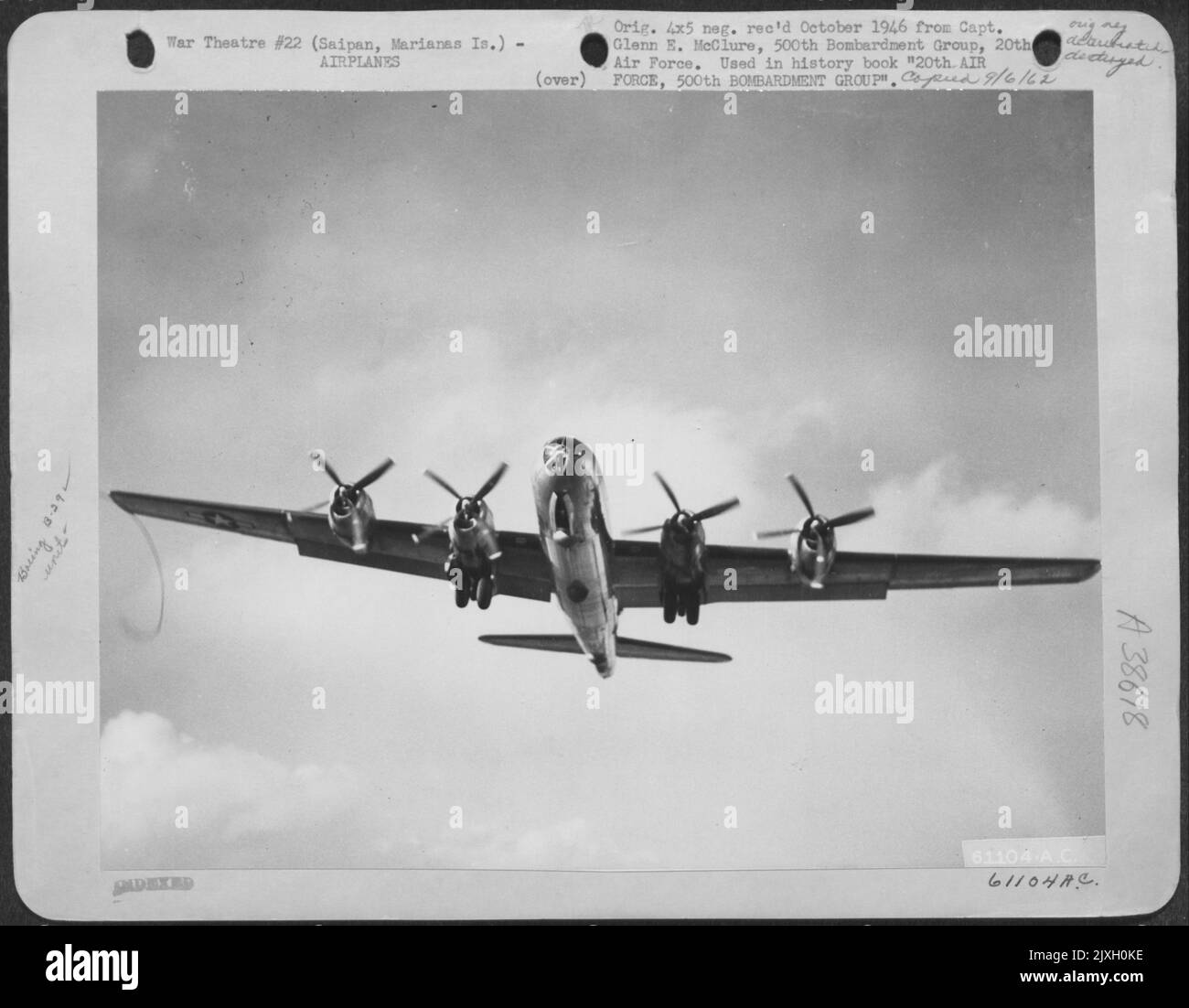 Boeing B-29 "Superfortress" In Flight Stock Photo - Alamy