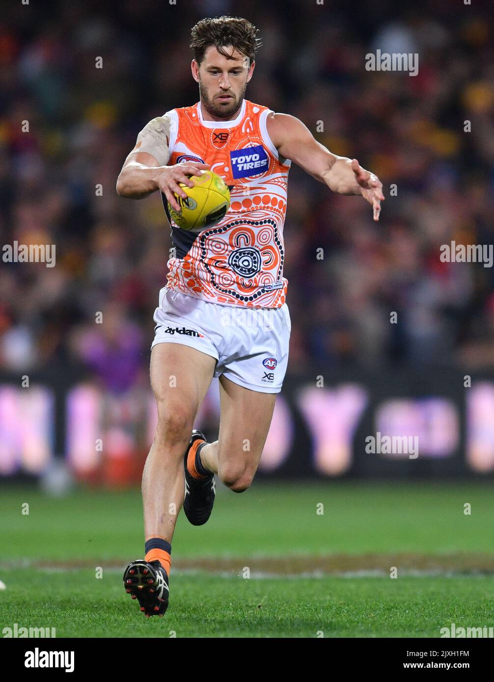 Callan Ward of the Giants during the Round 11 AFL match between the ...