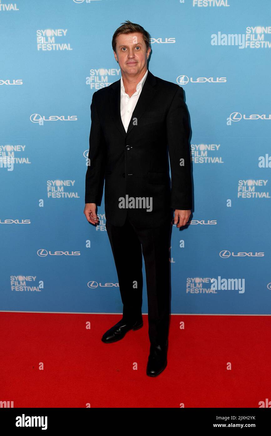 Australian actor Dan Wyllie arrives at the opening night of the Sydney ...