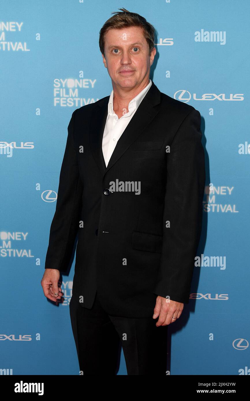 Australian actor Dan Wyllie arrives at the opening night of the Sydney ...