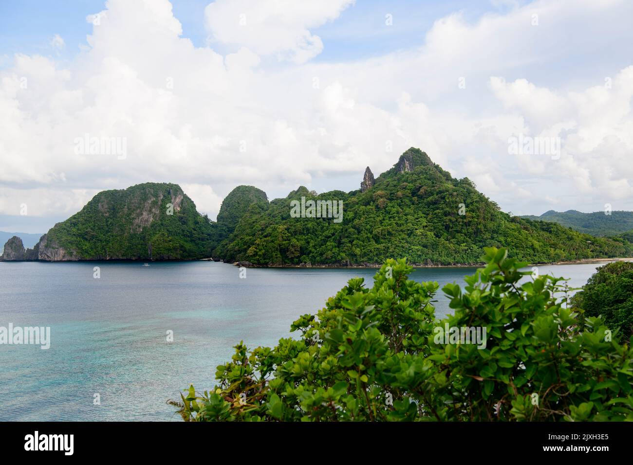 Filipinas escénica, Palawan - El Nido island hopping tour vista de la ...