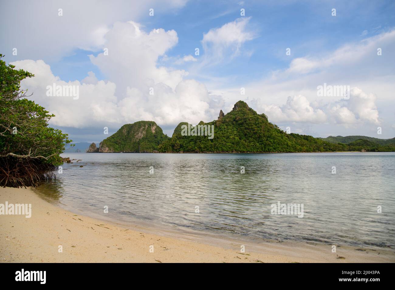 Filipinas escénica, Palawan - El Nido island hopping tour vista de la ...