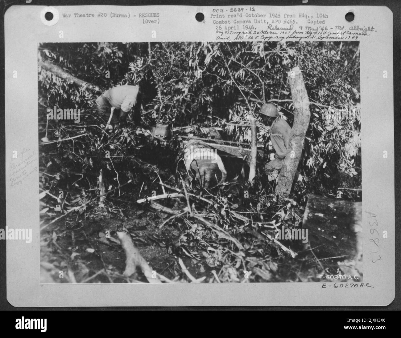 Captain Green Jungle Rescue, 19 March To 4 April 1945. A Pt-19 On A ...