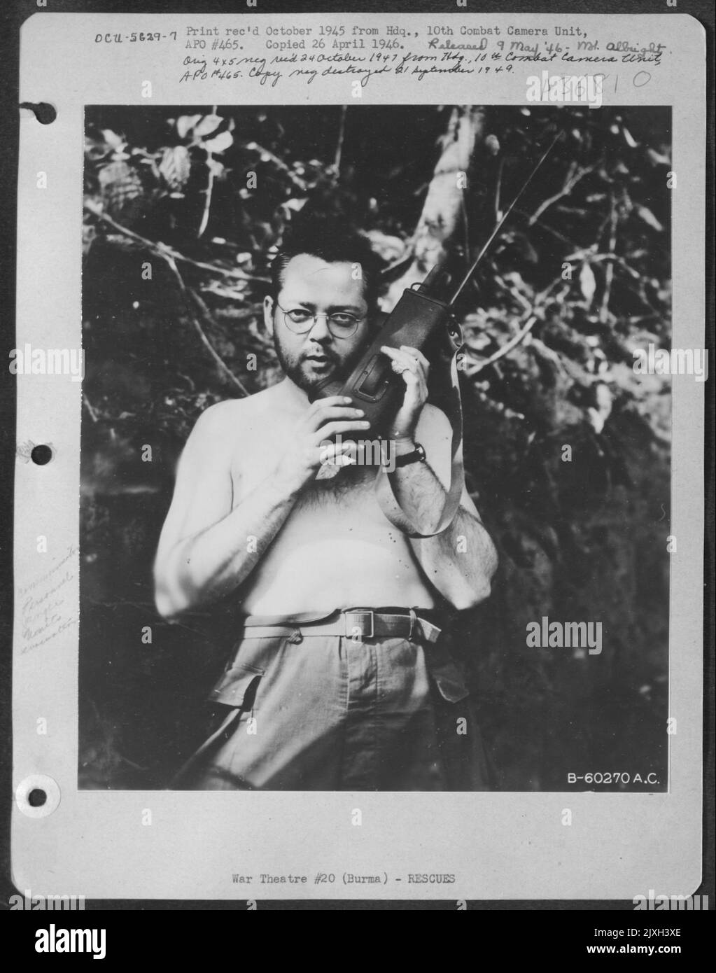 Captain Green Jungle Rescue, 19 March To 4 April 1945. A Pt-19 On A ...