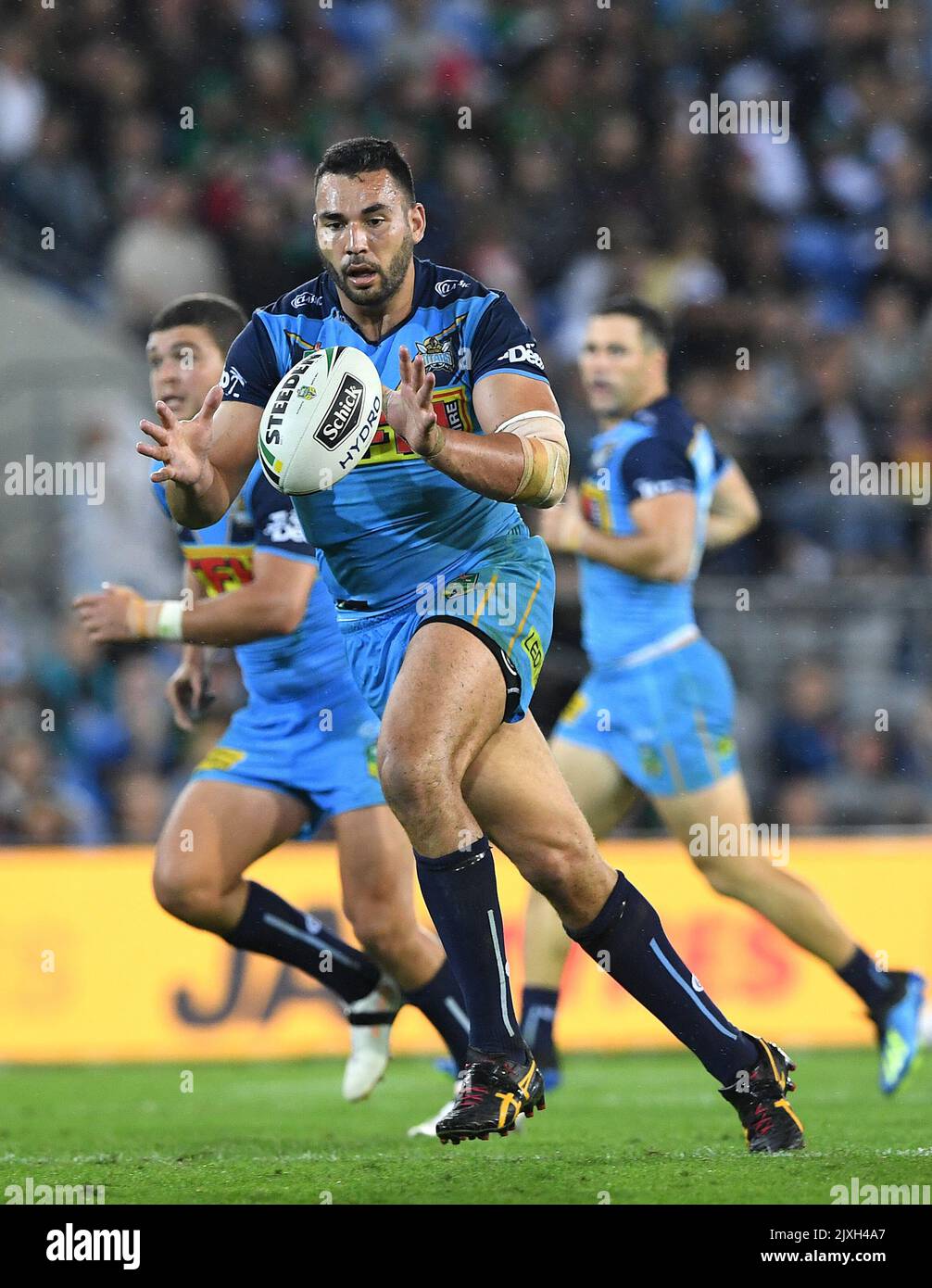 Ryan James of the Titans during the Round 14 NRL match between the Gold ...