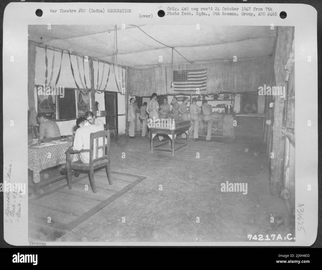 Officers Of The 436Th Bomb Squadron, 7Th Bomb Group, Enjoy Themselves ...