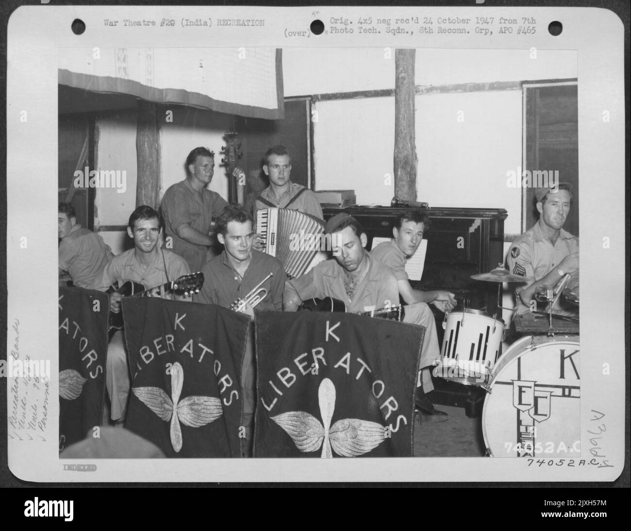 'The Liberators', An Informal Band Of The 436Th Bomb Squadron, 7Th Bomb ...